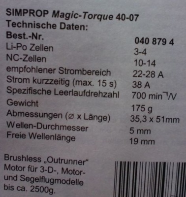 Magic-Torque 40-07 - Faber Modellbau