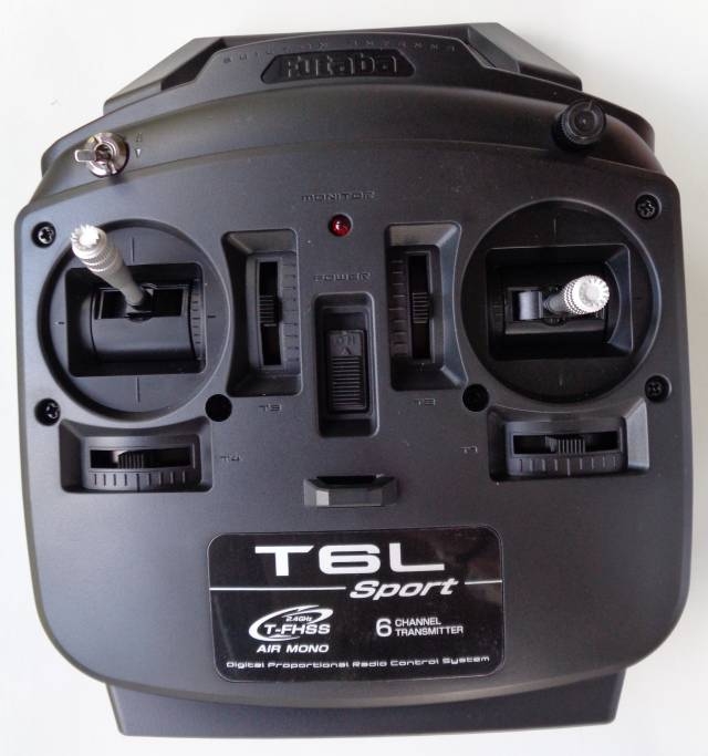 Futaba T6L Sport Mode 2 RC-Set 6/6/0 2,4 Ghz - vorr. 1.11.22 - Faber ...