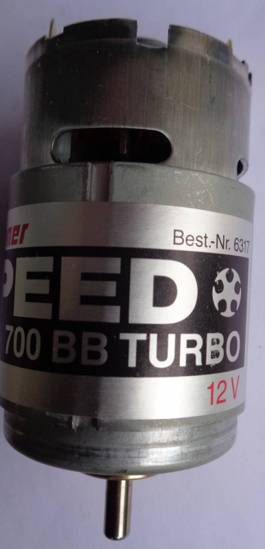 SPEED 700 BB Turbo 12 V - noch 1 x vorrätig /1.1.2023 - - Faber Modellbau