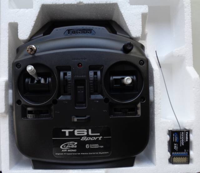 Futaba T6L Sport Mode 2 RC-Set 6/6/0 2,4 Ghz - Faber Modellbau
